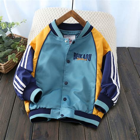 男童棒球服夹克2022秋款儿童拼色洋气开衫中大童飞行服休闲潮外套虎窝淘