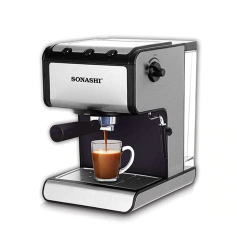 Buy Sonashi 3 In 1 Coffee Machine Scm 4960 Silverblack Online In Uae