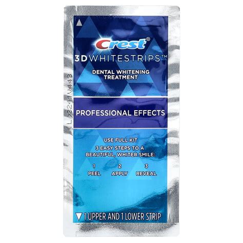 Crest 3d Whitestrips Dental Whitening Kit 40 Strips