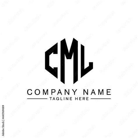 Cml Letter Logo Design With Polygon Shape Cml Polygon Logo Monogram Cml Cube Logo Design Cml