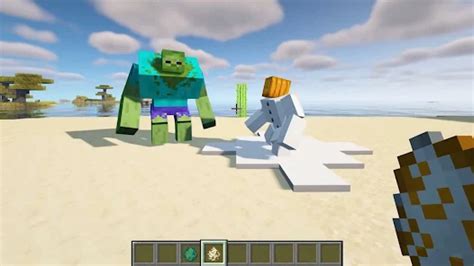 Golem Des Neiges Mutant Minecraft Papercraft