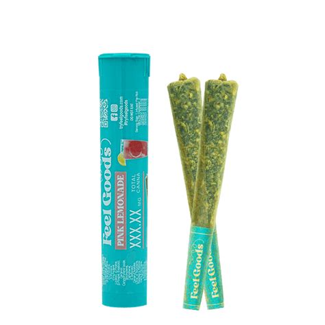 Feel Goods Pink Lemonade 2pk 75 Gram Infused Pre Rolls Leafly