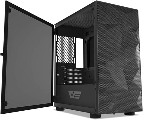 Darkflash Micro Atx Mini Itx Tower Microatx Carcasa Para Computadora Con Apertura De Puerta