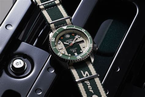 Seiko Debuts Limited Edition 5 Sports Honda Super Cub Watch