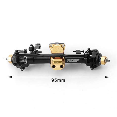 1 24 Axial Scx24 4wd Aluminum Front Axles Housing Upgrades Black