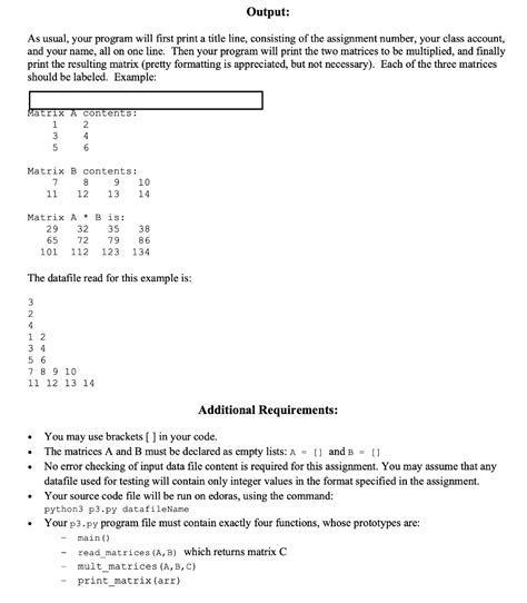 Solved The Program For This Assignment You Will Multiply Chegg