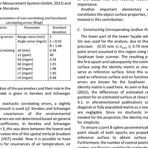 Example Of How Variance And Covariance Are Determined For Each