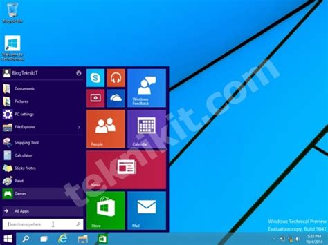 Windows 10 Technical Preview Dirilis Download Sekarang