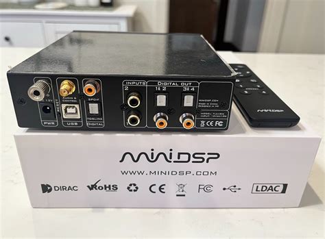 MiniDSP Flex Digital Stereo Home Cinema Headphones Components StereoNET