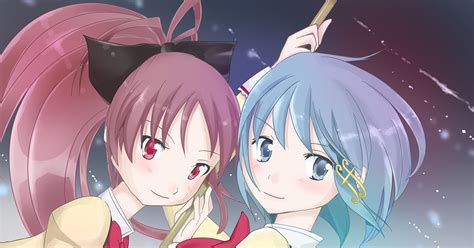 美樹さやか もう恐14新刊表紙 水生 雫のマンガ 佐倉杏子 まどかマギカ 魔法少女まどかマギカ Pixiv