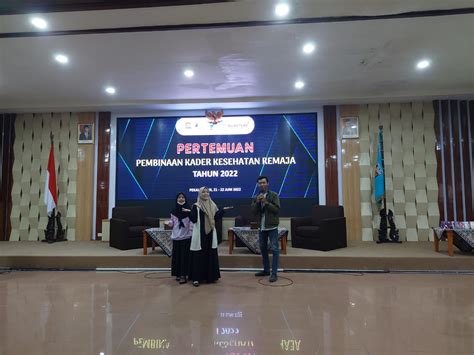 Pertemuan Pembinaan Kader Kesehatan Remaja Dinas Kesehatan Kota Pekalongan Website Resmi