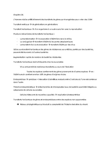Chapitre 2a Chapitre 2a Lhomme Réalise Artificiellement Des