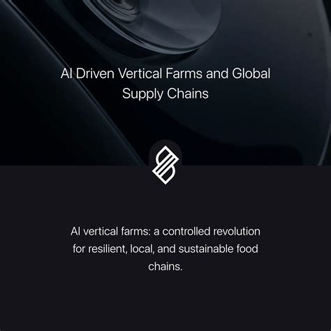 Ai Driven Vertical Farms And Global Supply Chains → Scenario