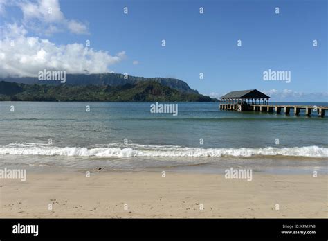Hanalei Bay View Of Hanalei Bay At The North Shore Of Kauai Hawaii