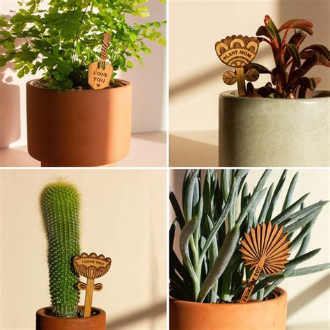 Garden Wood Mushroom Plant Pot Decorations Garden Decoration Plant