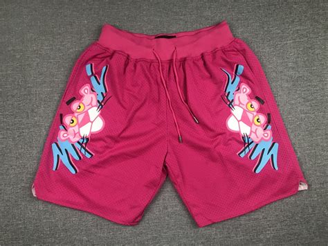 Miami Heat Pink Panther Vice Pink Basketball Shorts Basketball Shorts