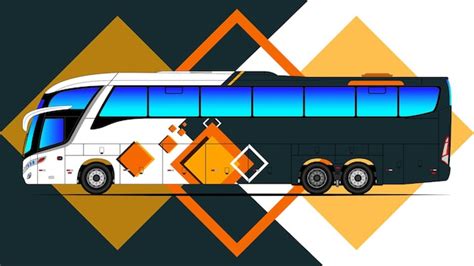 Premium Vector Bus Model