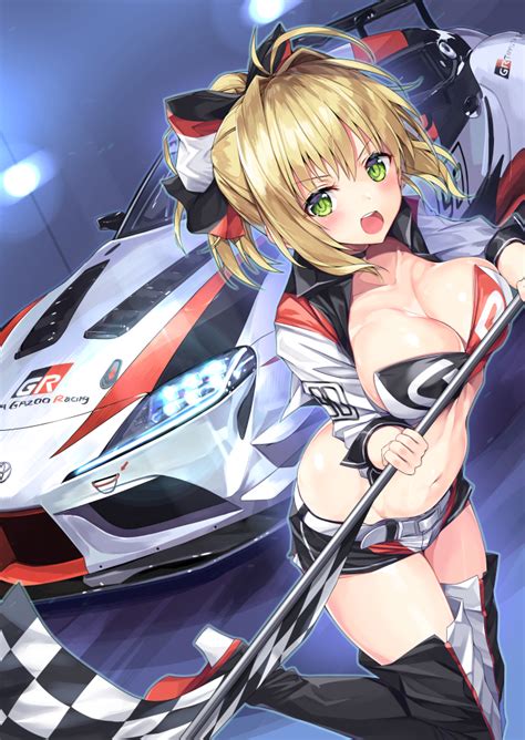 サーキットの華！ 『レースクイーン』衣装の女性キャラクターのイラスト特集 ニコニコニュース オリジナル