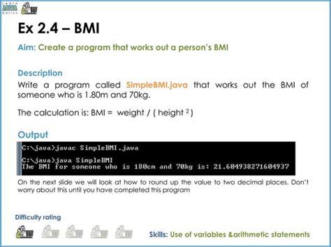 Java Basics Variables Ppt