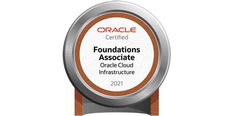 Oracle Cloud Infrastructure Foundations 2021 Associate Geovani