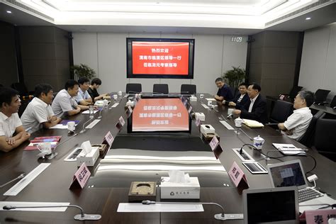 渭南市临渭区领导一行考察龙元建设集团 龙元明城投资管理（上海）有限公司