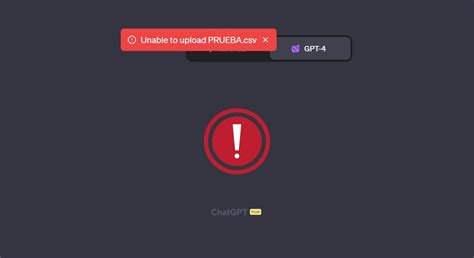 how to fix chatgpt unable to upload file issue appuals