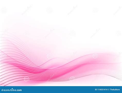 Curve And Blend Light Pink Abstract Background 007 Stock Vector