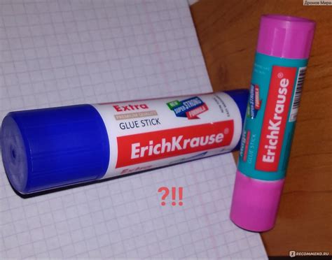 Клей-карандаш ErichKrause - «Это правда клей?!» | отзывы