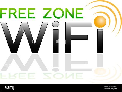 Vector Sign Wi Fi Zone Stock Vector Image And Art Alamy