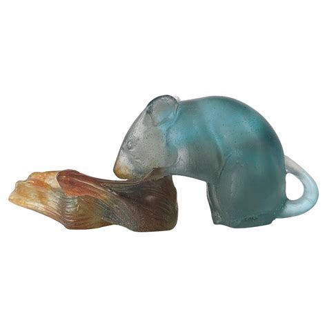 Daum Heron Pate De Verre Art Glass Sculpture For Sale At 1stdibs