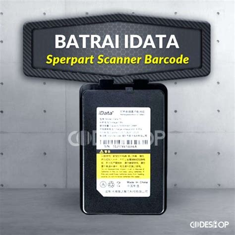 Promo 100 Produk Ori Battery Baterai Scanner Barcode Pdt Pda Idata 70 Original Diskon 23 Di