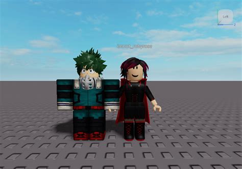 Izuku Midoriya X Ruby Rose But Its Roblox By Kecskefighter28 On Deviantart