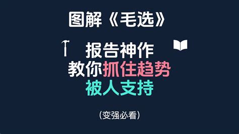 图解毛选：神作教你抓住趋势、获得支持 亿文 亿文 哔哩哔哩视频