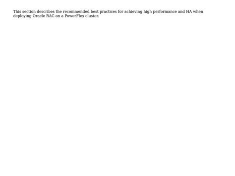 Overview Dell Powerflex Deployment Best Practices For Oracle Rac 21c