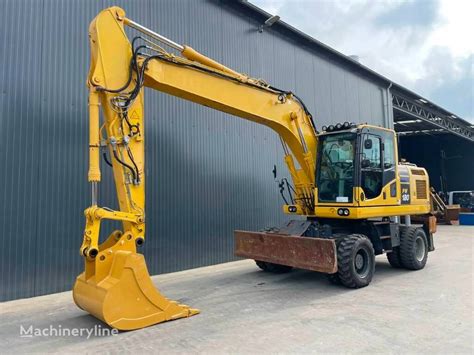 Komatsu Pw180 10 Wheel Excavator For Sale Netherlands Venlo Gg40138