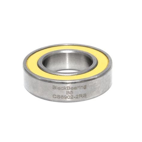 Rodamiento de buje BlackBearing B5 cerámico 6902 2RS con bolas de