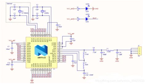 蓝牙芯片nrf51822开发系列（一）：环境搭建和gpio使用（点亮led）n51822点亮led灯的程序代码 Csdn博客