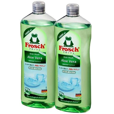 ≪1000ml×4本セット≫【frosch】フロッシュ アロエ ベラ 食器用洗剤 天然アロエヴェラエキス配合 ノンアルコール処方 コストコ