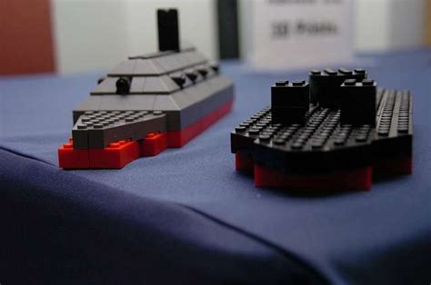 Lego Models Of The Css Virginia And Uss Monitor Are Nara And Dvids