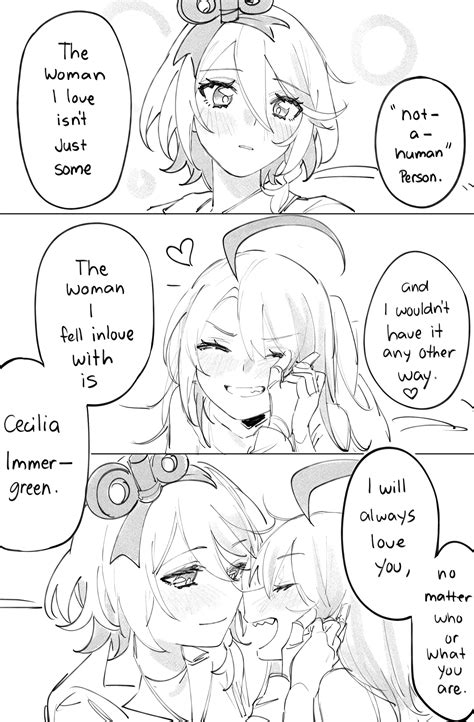 Gigi Murin And Cecilia Immergreen Hololive And 1 More Drawn By Mittsu