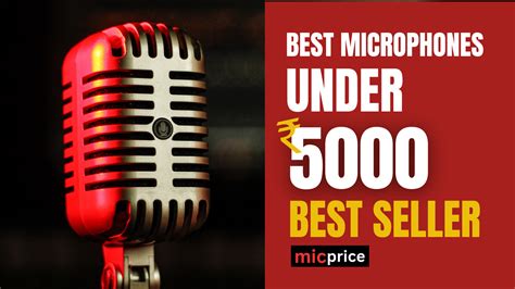 5 Best Wireless Microphones Under 5000 For Crystal Clear Audio