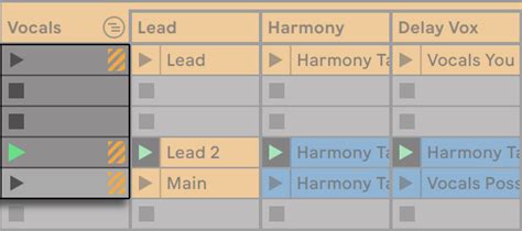 Session View — Ableton Reference Manual Version 12 Ableton