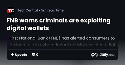 Fnb Warns Criminals Are Exploiting Digital Wallets Rphishing