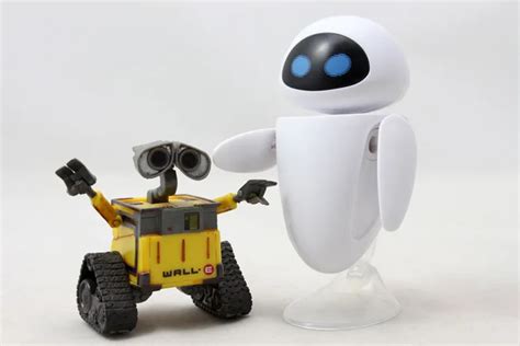 Free Shipping Eve Eva Wall E Robot Wall E Pvc Action Figure Collection
