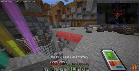 This Block Is Not A Valid Inventory What Do I Do Building Gadgets