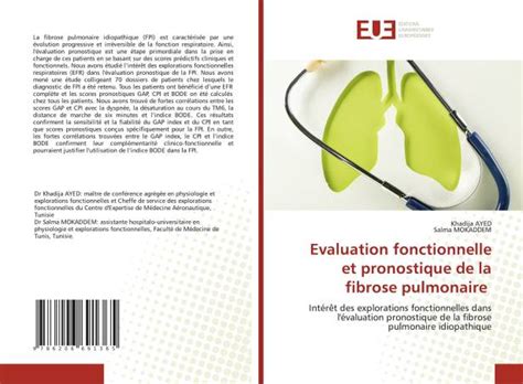 Evaluation Fonctionnelle Et Pronostique De La Fibrose Pulmonaire