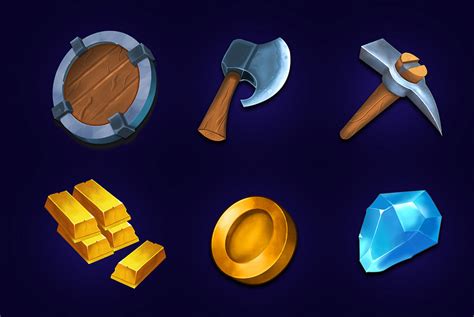 Rpg Game Icon Set By Muhammad Naeem On Dribbble