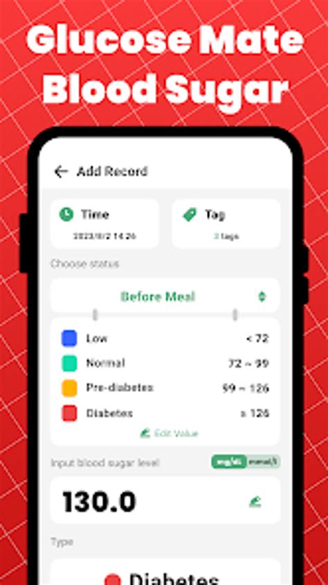 Glucose Mate Sugar Tracker Per Android Download