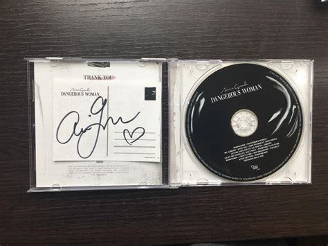 Ariana Grande Limited Edition Dangerous Woman Signed Postcard Bundle