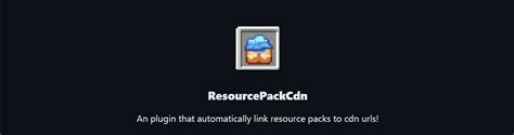 Github Presentkim Pmresourcepackcdn Automatically Link Resource
